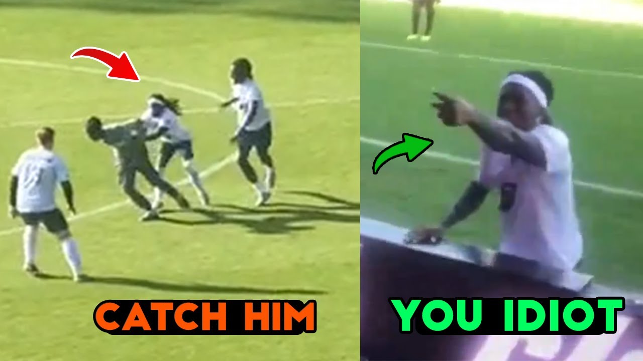 KAI CENAT CATCH PITCH INVADERS IN AMP vs BETA SQUAD 😂🚨 - YouTube