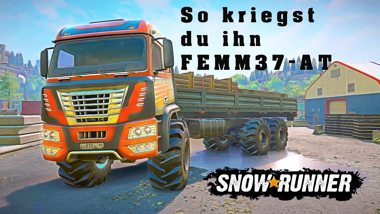 FEMM 37- AT bekommen - Snowrunner - Fanatec Wheel+Shifter - PS5 - YouTube