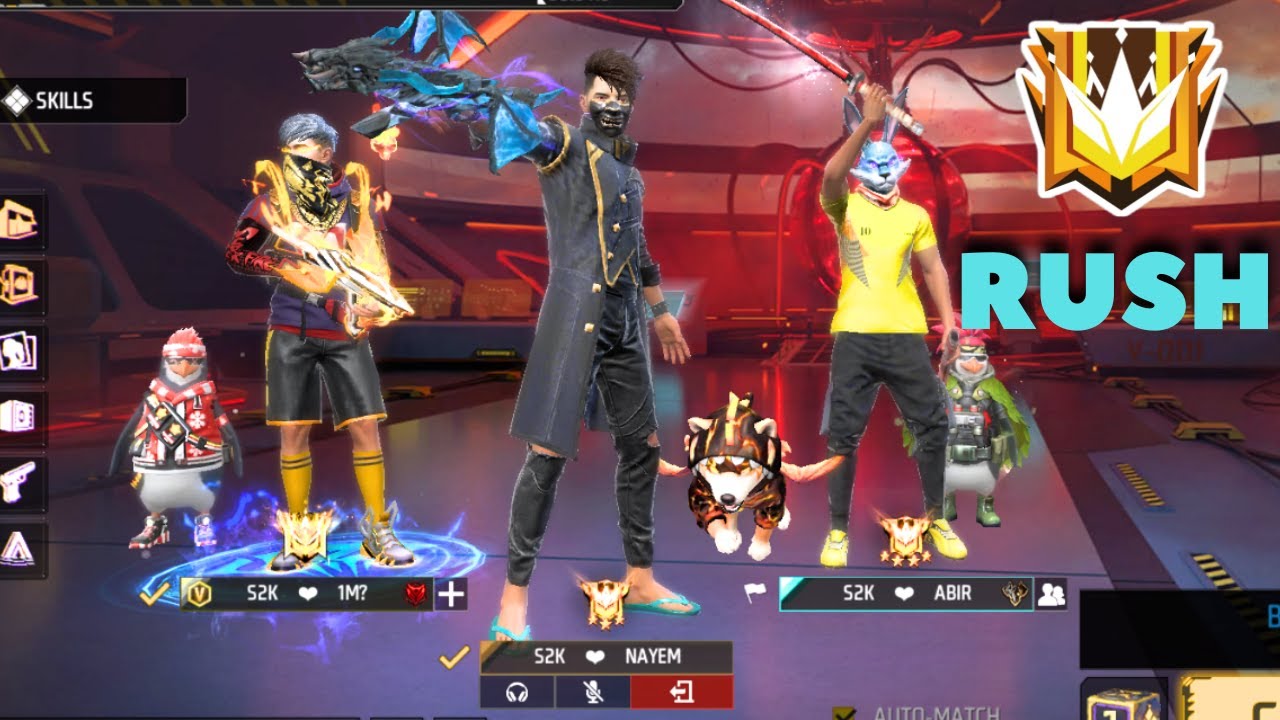 BR Rank Rush Gameplay || Garena Free fire 2023 - YouTube