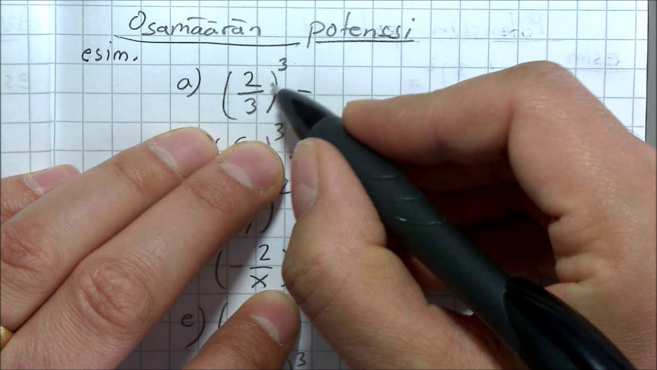Potenssien kertaus osa2 - YouTube