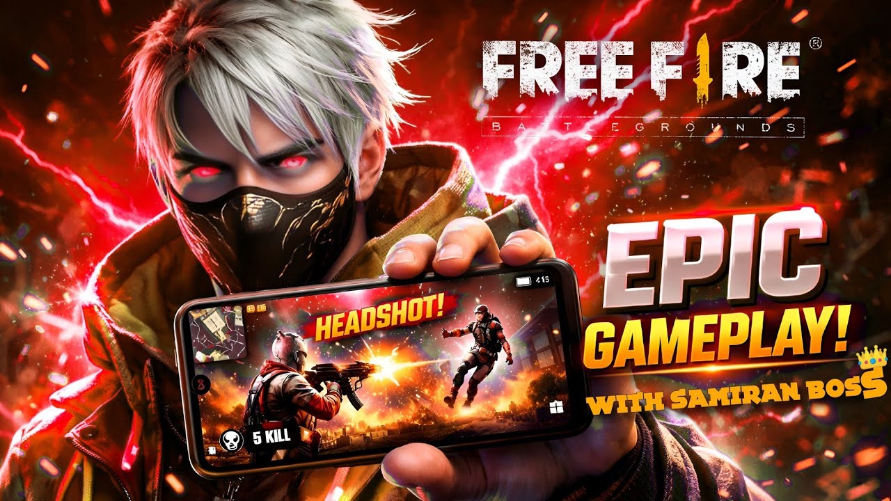 Playing Free Fire MAX With My PRO Big Brother | Samiran Boss 🔥 - YouTube