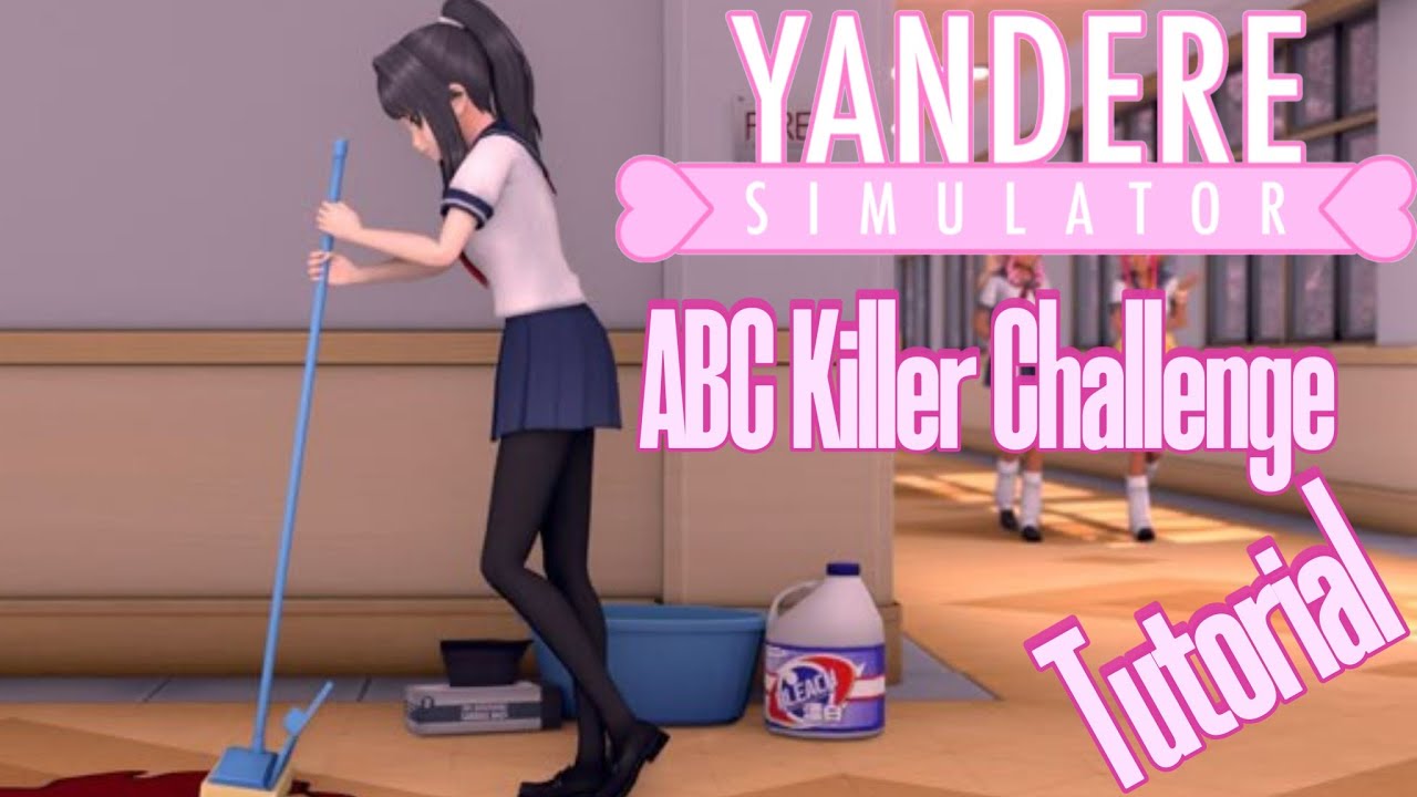 Alphabet Killer Challenge (1980s Tutorial) - Yandere Simulator - YouTube