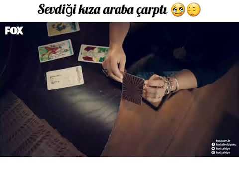 Sevdiği kıza araba çarptı