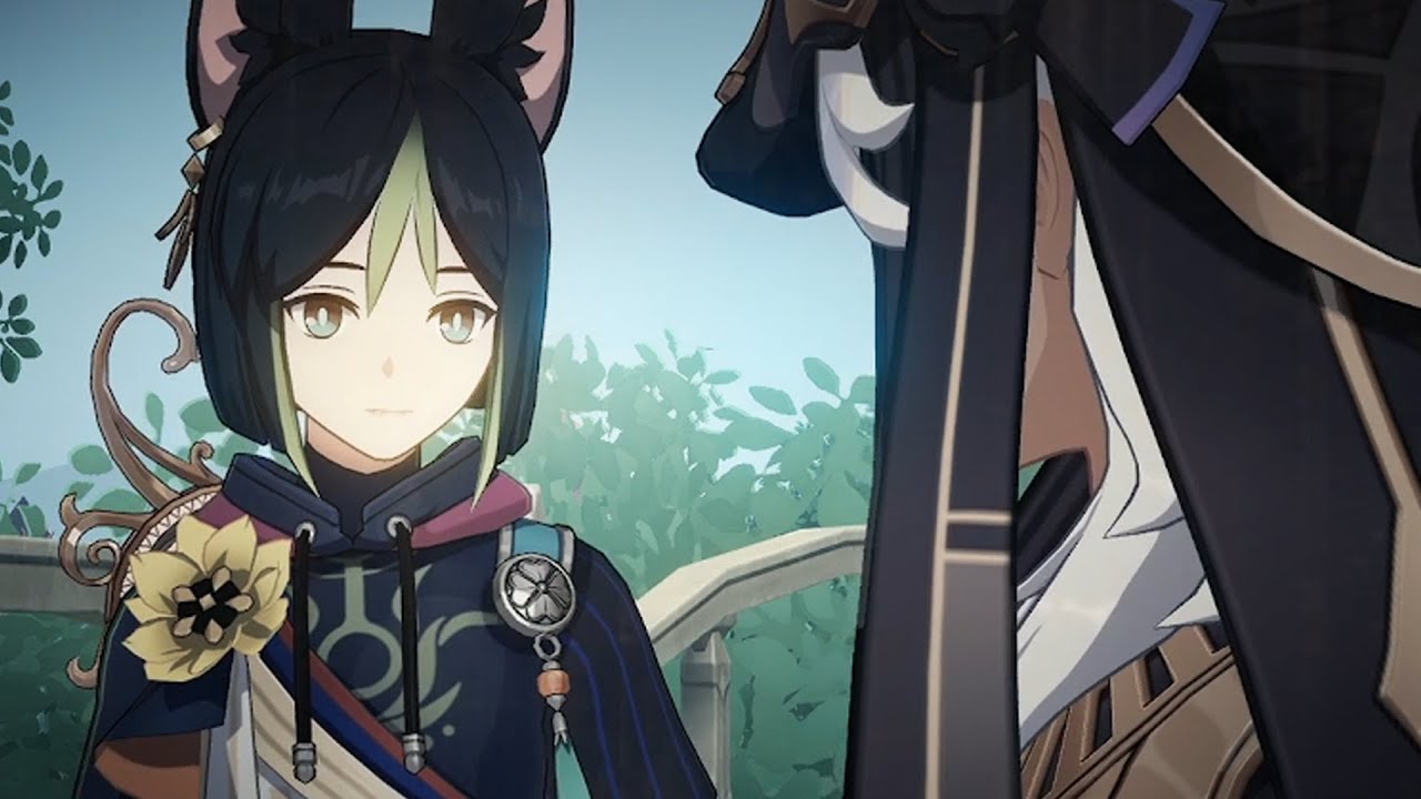 Genshin Impact, but it's just Cyno being sweet to a worried Tighnari ...