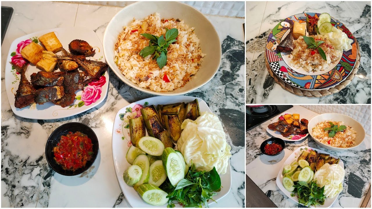 Menu Masakan Harian : Nasi Liwet Paket Lengkap Dengan Lauk Dan Sayur ...