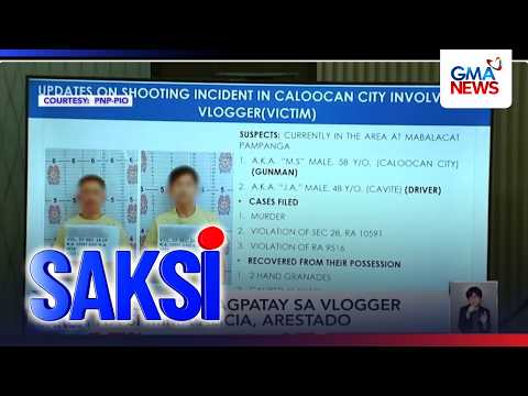 2 suspek sa pagpatay sa vlogger na si Mima Alicia, arestado | Saksi