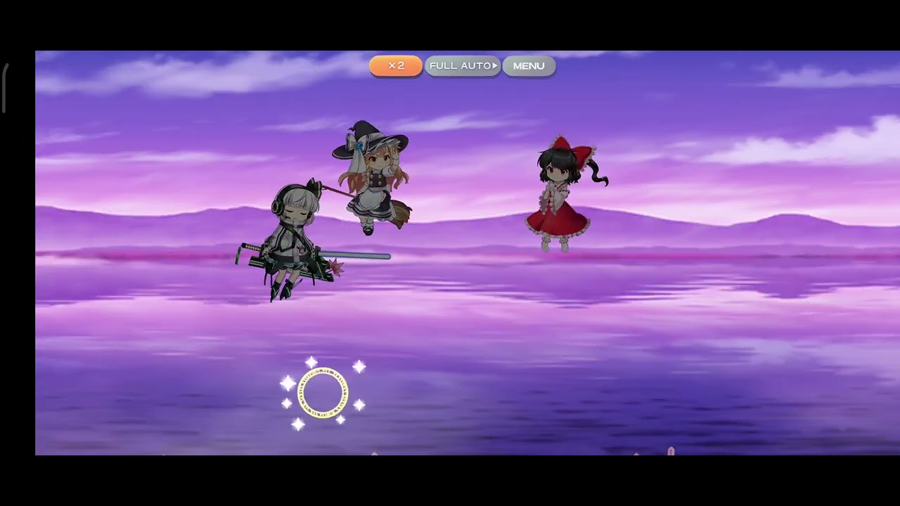 Water EX A7A Reimu solo CLEAR | Touhou Lostword - YouTube