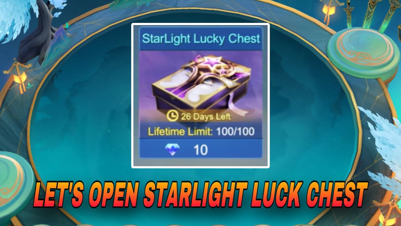 MOBILE LEGENDS STARLIGHT LUCKY CHEST PROBABILITY PART 1 - YouTube