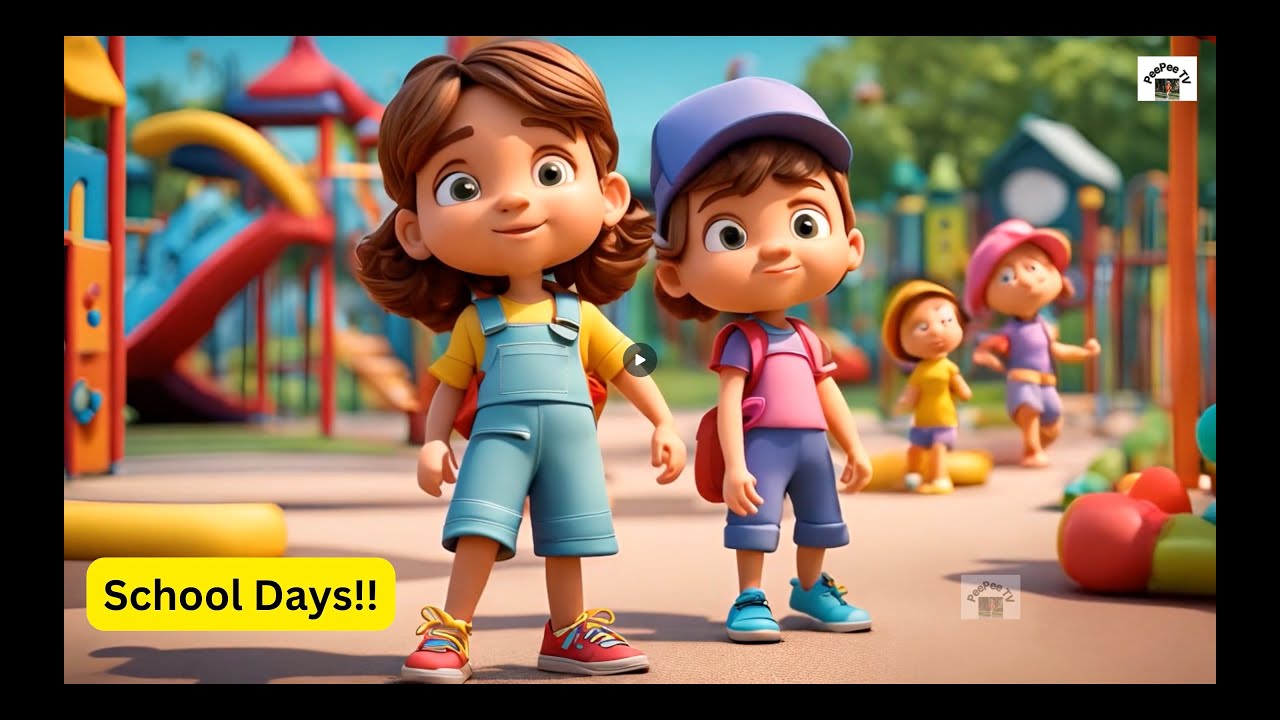 School Days - Kids Song - PeePee TV - YouTube