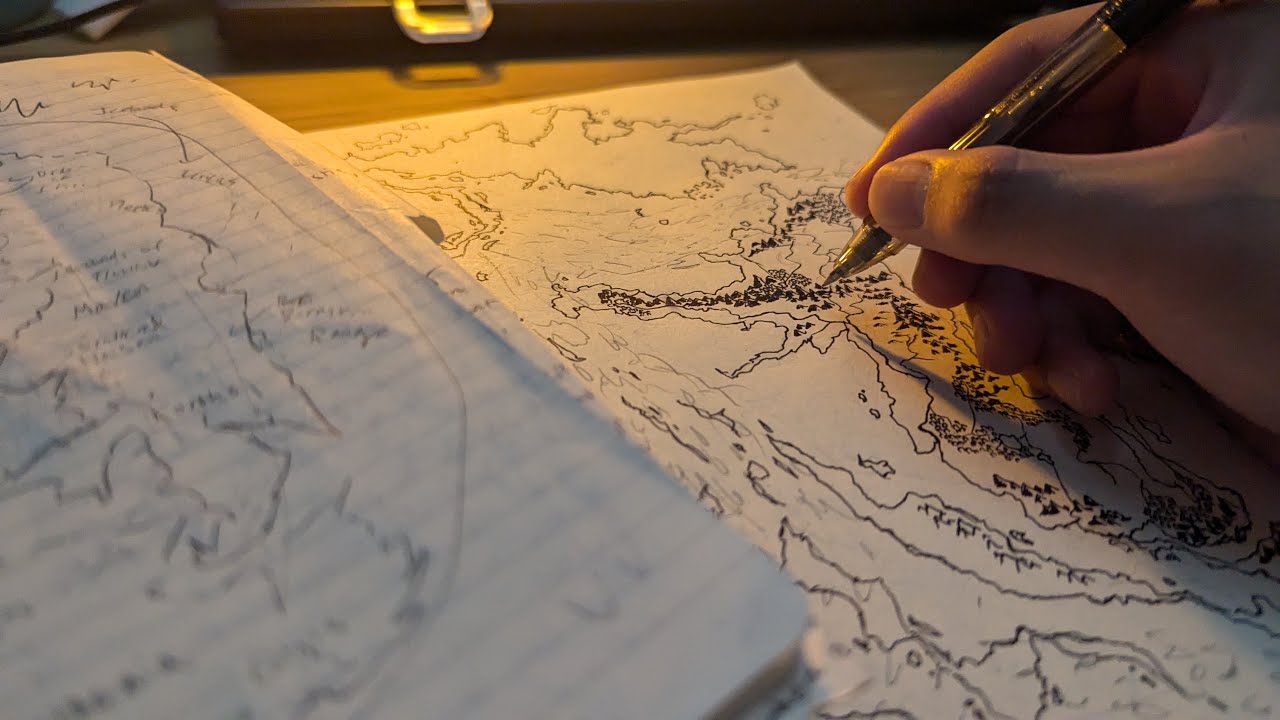 making a map for my world: Grewthen - YouTube