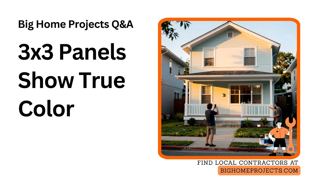3x3 Test Panels Morning Evening Photos Mockup Guide - YouTube