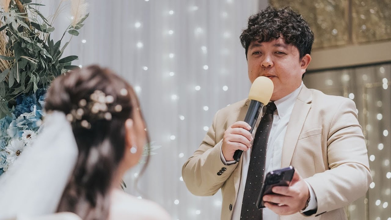 Emcee Alex Tan: Over 10 Years of Experience as Wedding Emcee - YouTube