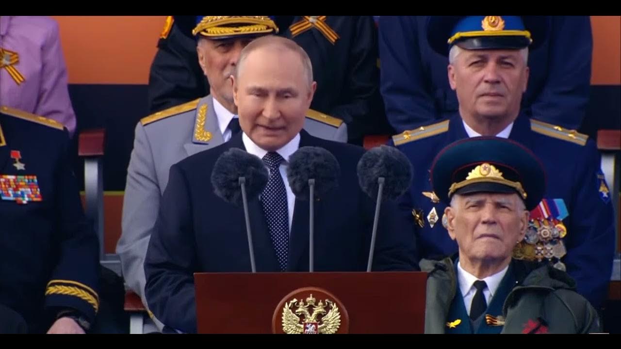 Полная речь В В Путина на параде победы 9 мая 2022 года Youtube