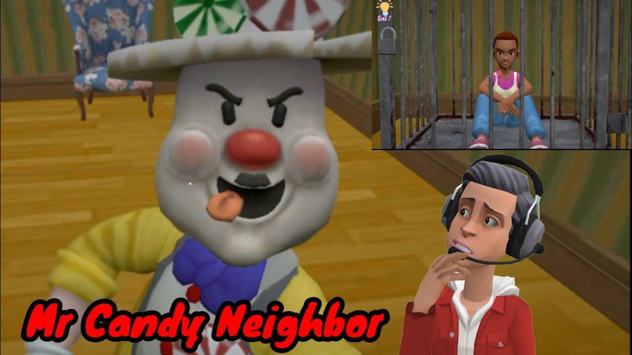 Mr Candy Neighbour - Part 1 | Horror gameplay || Adeel ki Tech - YouTube