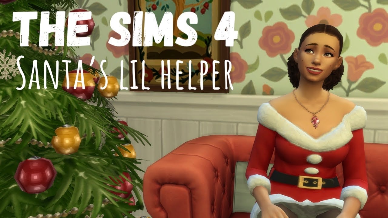 The Sims 4 CAS ~ 🎄Santa’s Lil Helper 🎅🏻~ No CC - YouTube