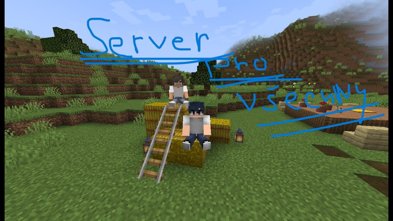 Minecraft server pro Youtubery a fanoušky - YouTube