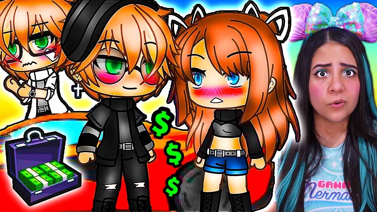 🤓💰 The NERD is SECRETLY a BILLIONAIRE?! 🤓💰 Gacha Life Mini Movie Love ...