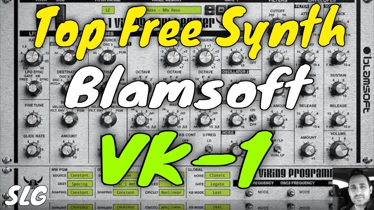 Blamsoft VK1 | Viking Synthesizer | Presets Preview - YouTube