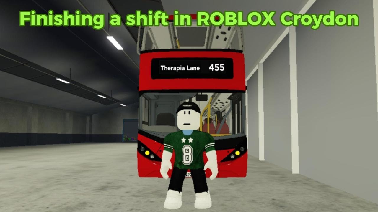 Finishing up a shift and taking my bus back to the depot (ROBLOX ...