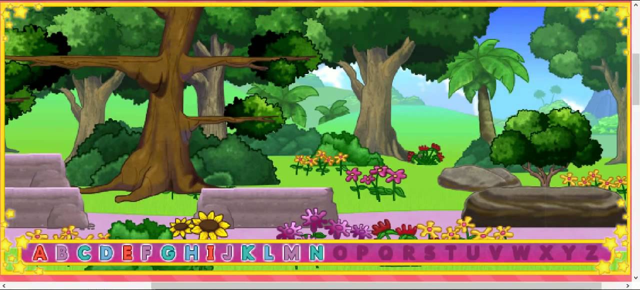 Game for kids Dora Alphabet Forest Adventure Game Dora The Explorer ...