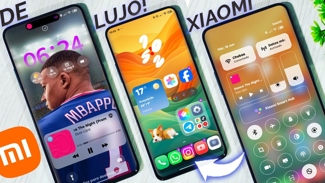 Hazlo YA! Personaliza TU XIAOMI a OTRO NIVEL con estos TEMAS NUEVOS 😍 ...