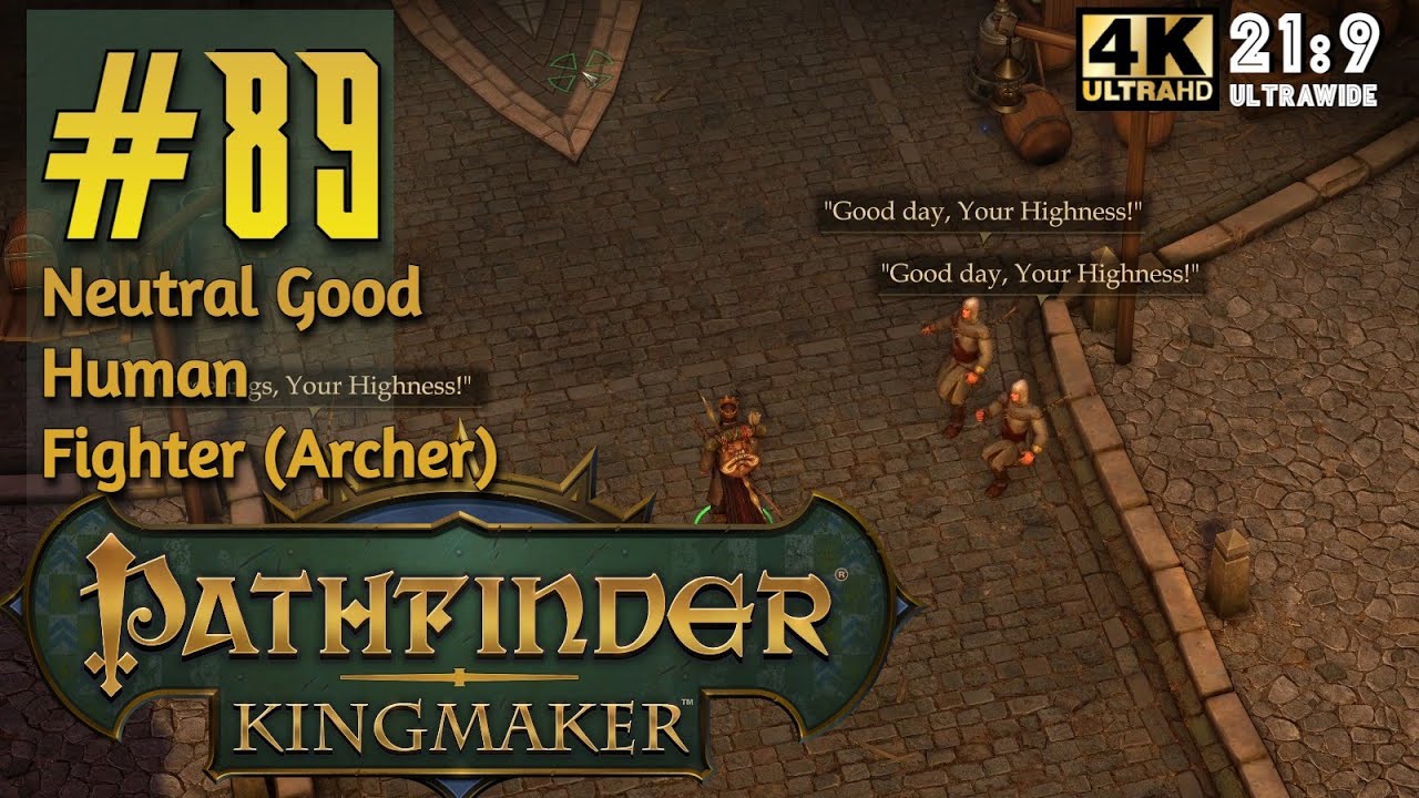 Pathfinder: Kingmaker | Ep.89 | "Shopping at Pitax" | Neutral Good ...