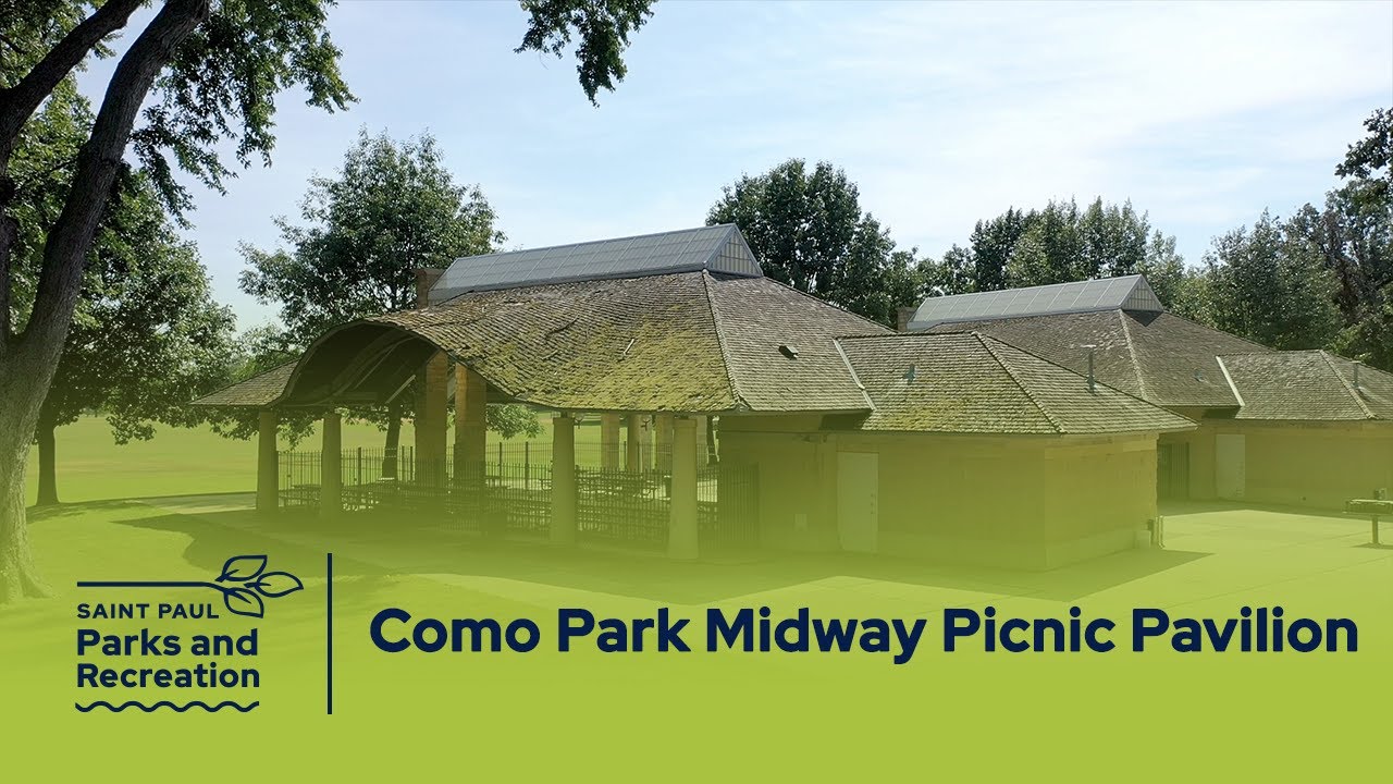 Como Park Midway Picnic Pavilion - YouTube