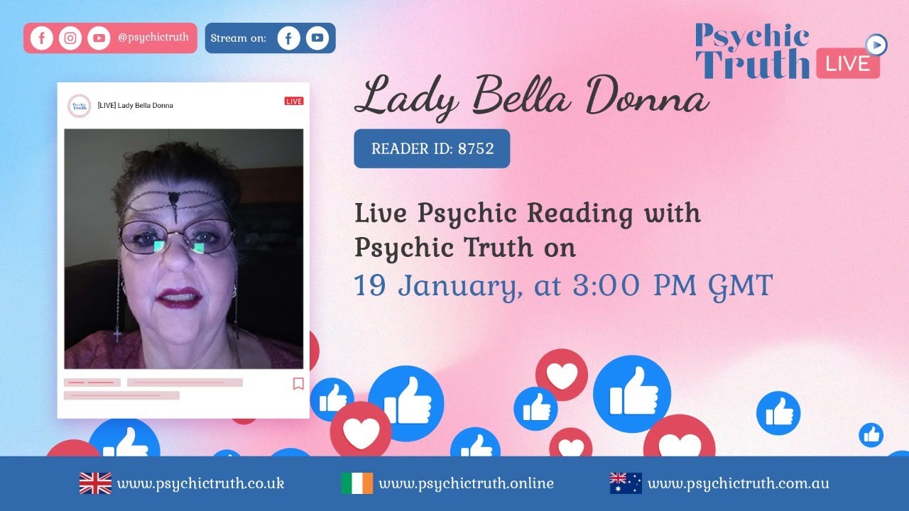 Enjoy FREE Psychic readings with Lady Bella Donna (Reader ID 8752 ...