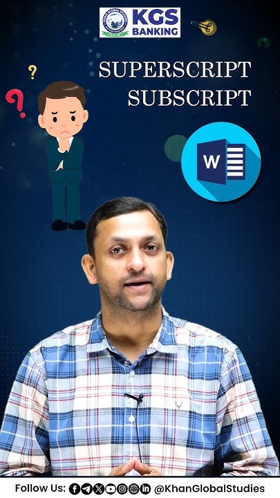 Superscript and Subscript क्या है और कहा Use होता है ? 🤔 #computer # ...