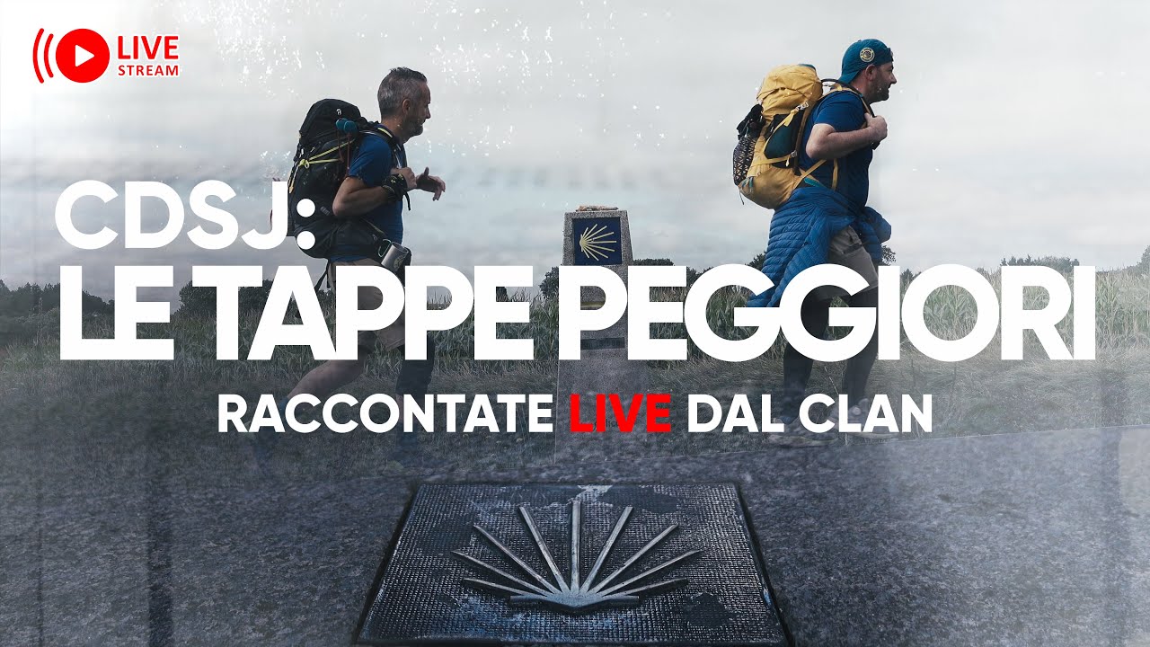 Lucca Pisa | Le tappe Peggiori del CDSJ | Live 1 in Cammino - YouTube