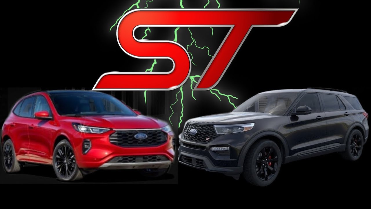 2023 Ford Escape ST vs Explorer ST: Picking the Perfect Performance SUV ...