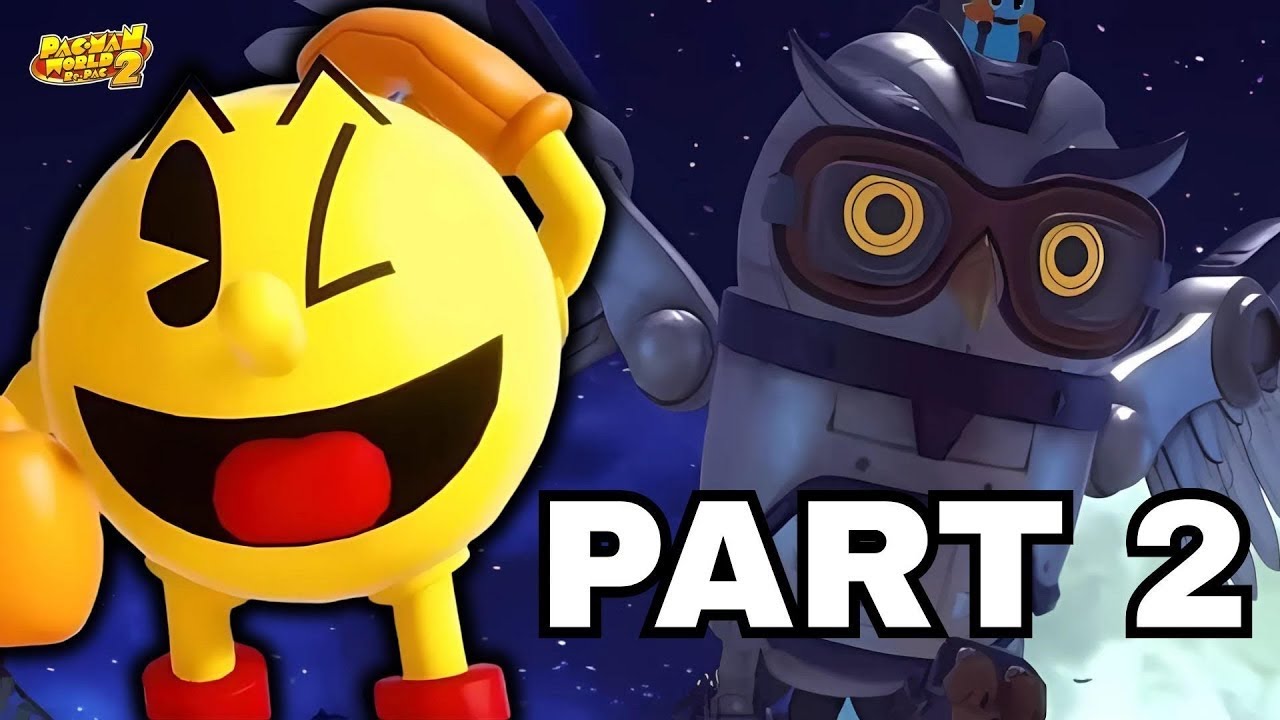 Inky’s Owl Mech?!? PAC MAN World 2 Repac: Part 2 Tree Tops!! - YouTube