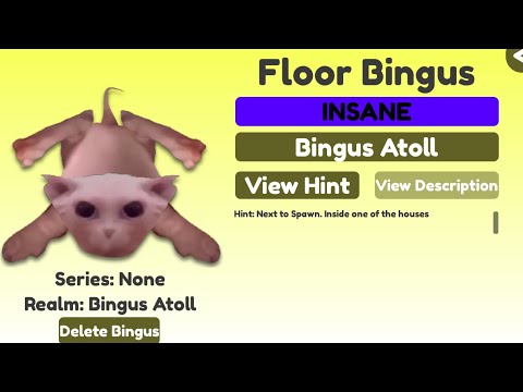 HOW TO GET FLOOR BINGUS IN ROBLOX FIND THE BINGUSES / FTB - YouTube