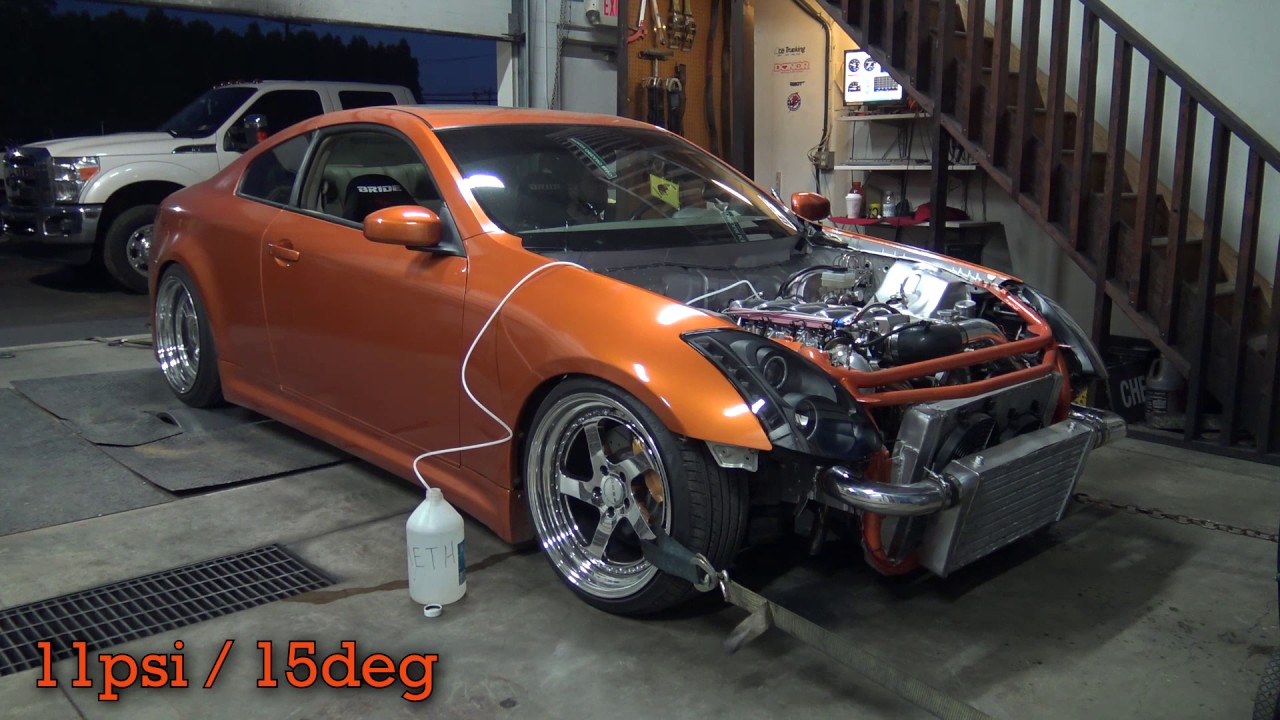 tuning a 5.3 turbo G35 - YouTube