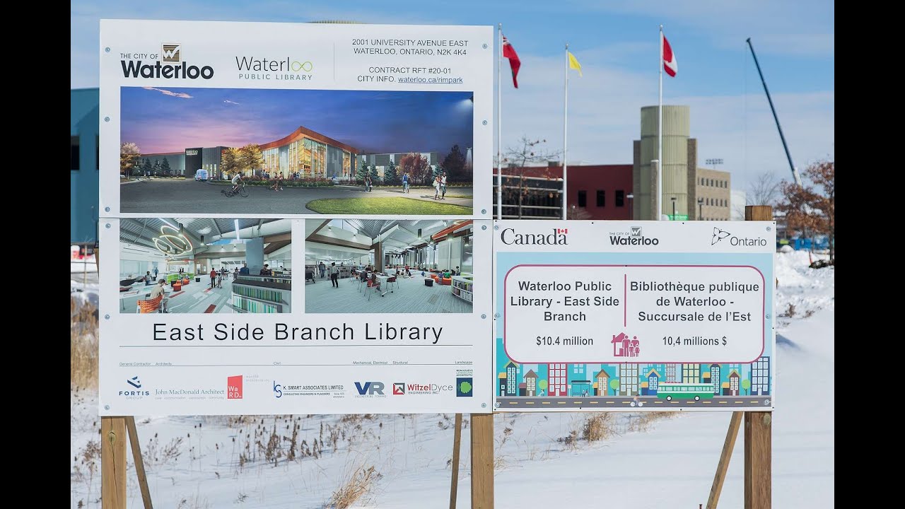 Eastside Branch Library – Construction Progress February 2021 - YouTube