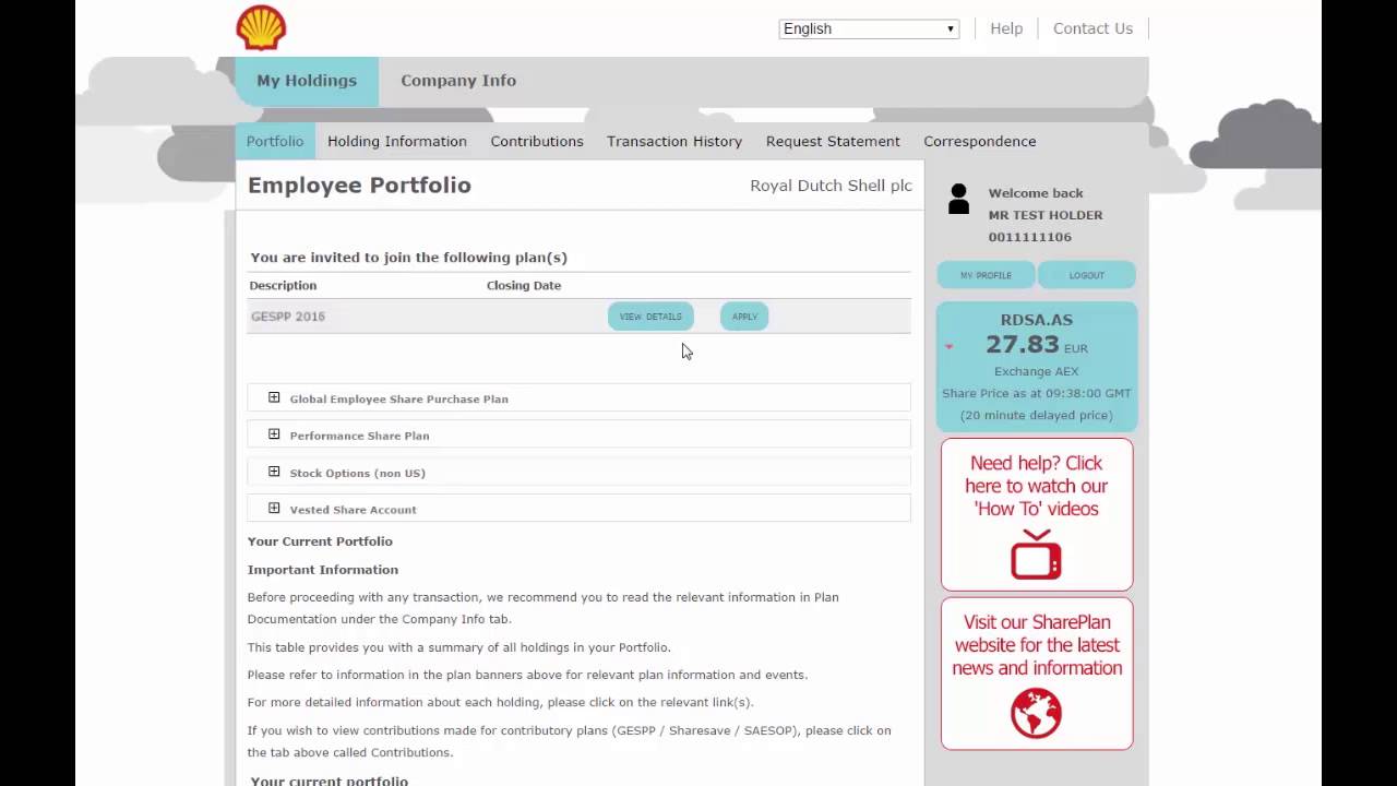 Shell Share Plans - How to join GESPP - YouTube