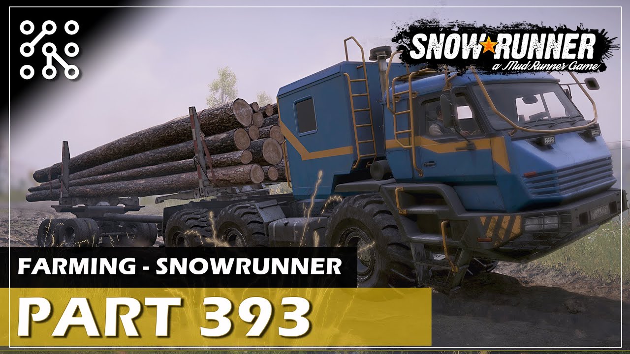 Závod a dlouhé klády EP393 | SNOWRUNNER CZ | Lets play | Česky - YouTube
