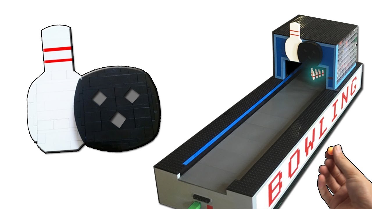 ULTIMATE Mechanical LEGO Bowling Alley | Brickvention 2018 - YouTube