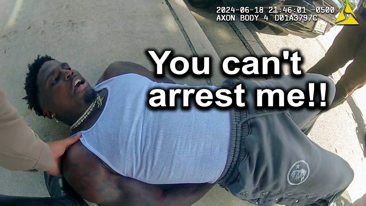 This Is Why You Don't PUNCH a Cop! - YouTube