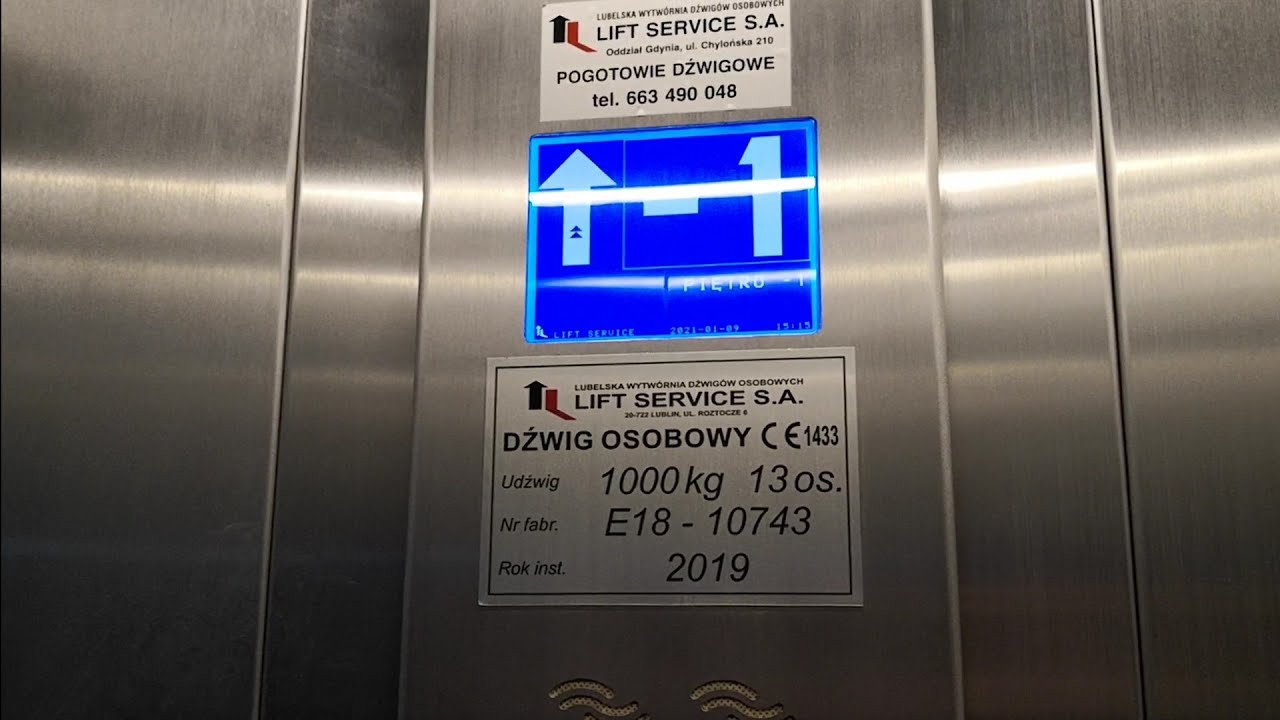 2x Winda Lift Service z 2019, Dworzec PKP Wejherowo - YouTube