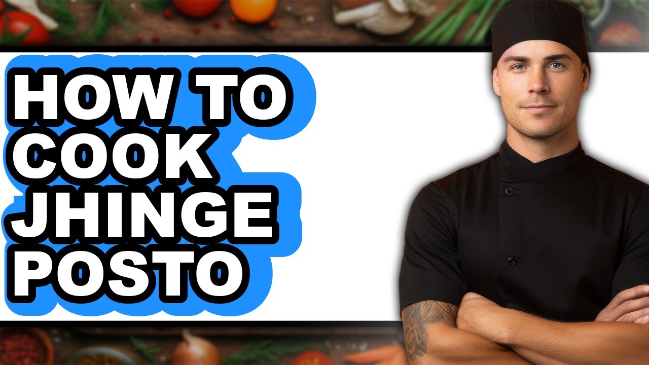 How to Cook Jhinge Posto - Step by Step - YouTube