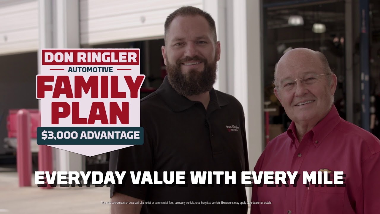 Don Ringler Toyota - Family Plan - YouTube