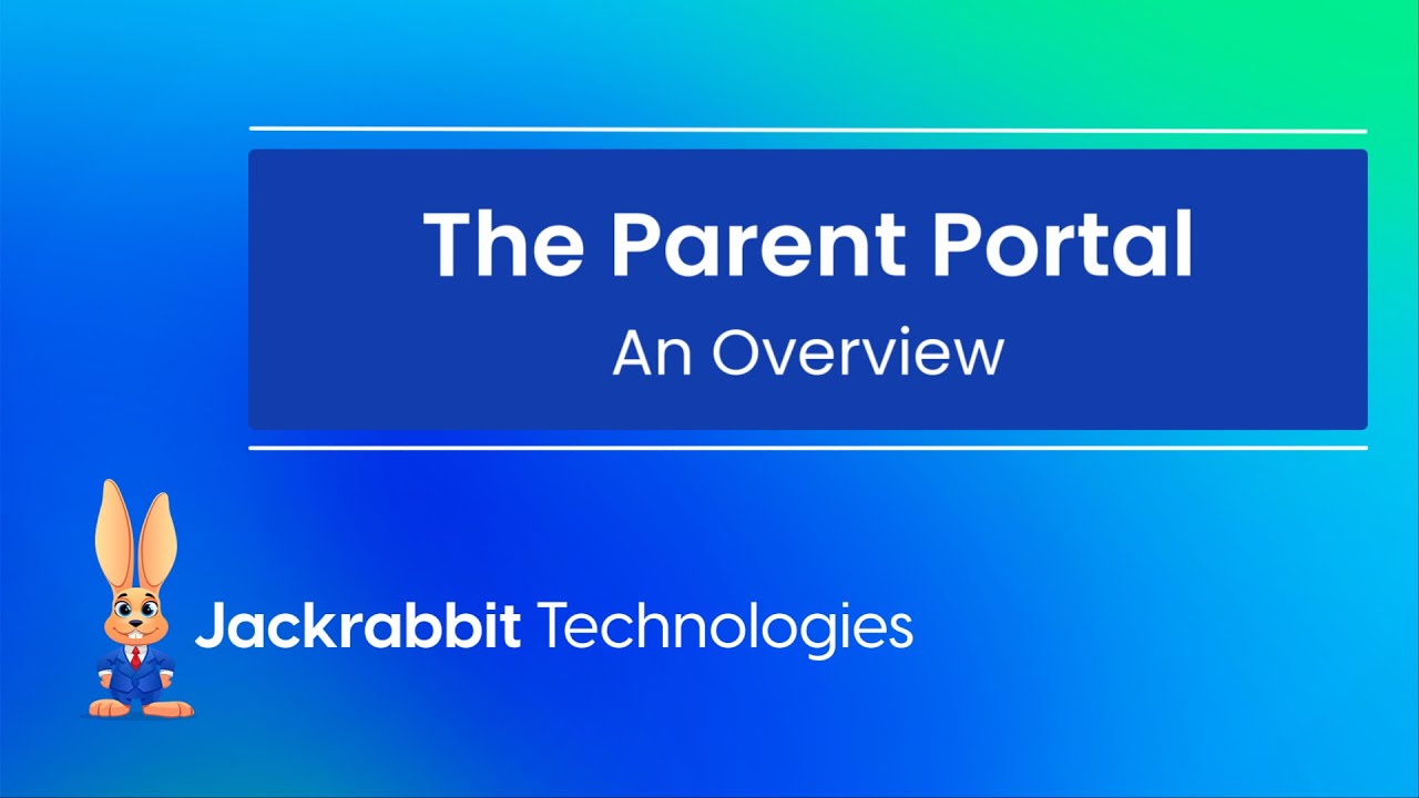 The Parent Portal - An Overview - YouTube
