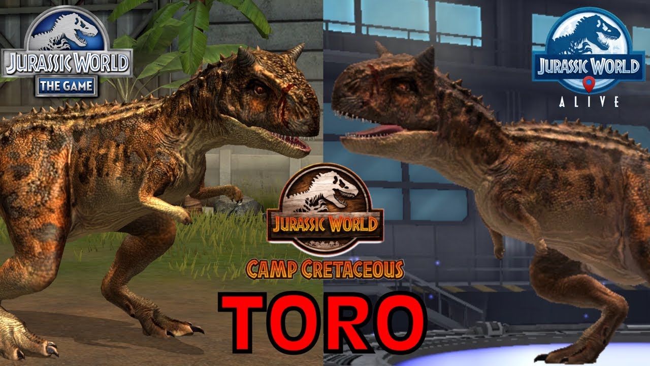 Toro - Jurassic World: The Game & Jurassic World Alive - YouTube