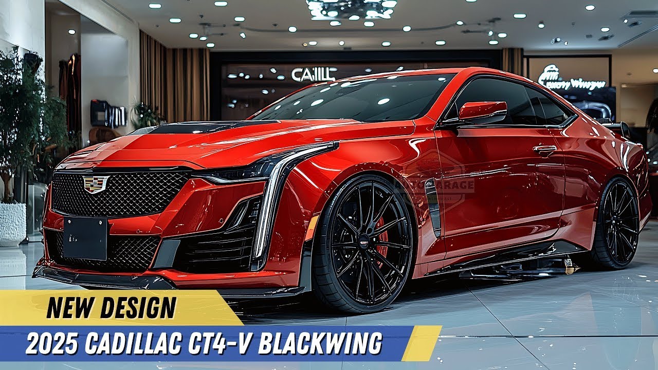 🚗 2025 Cadillac CT4-V Blackwing – Luxury Meets High-Performance 💎 ...