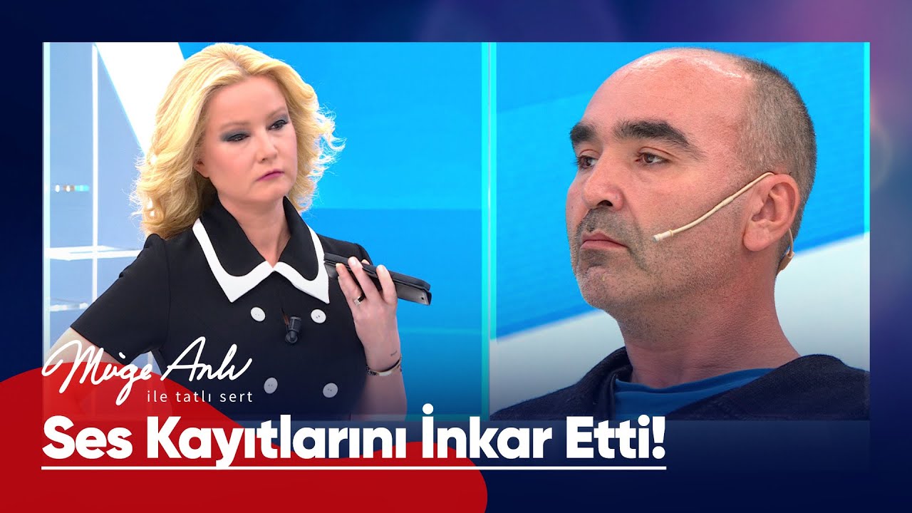 Sinan, kendi ses kayıtlarını inkar etti! - Müge Anlı ile Tatlı Sert 3 ...