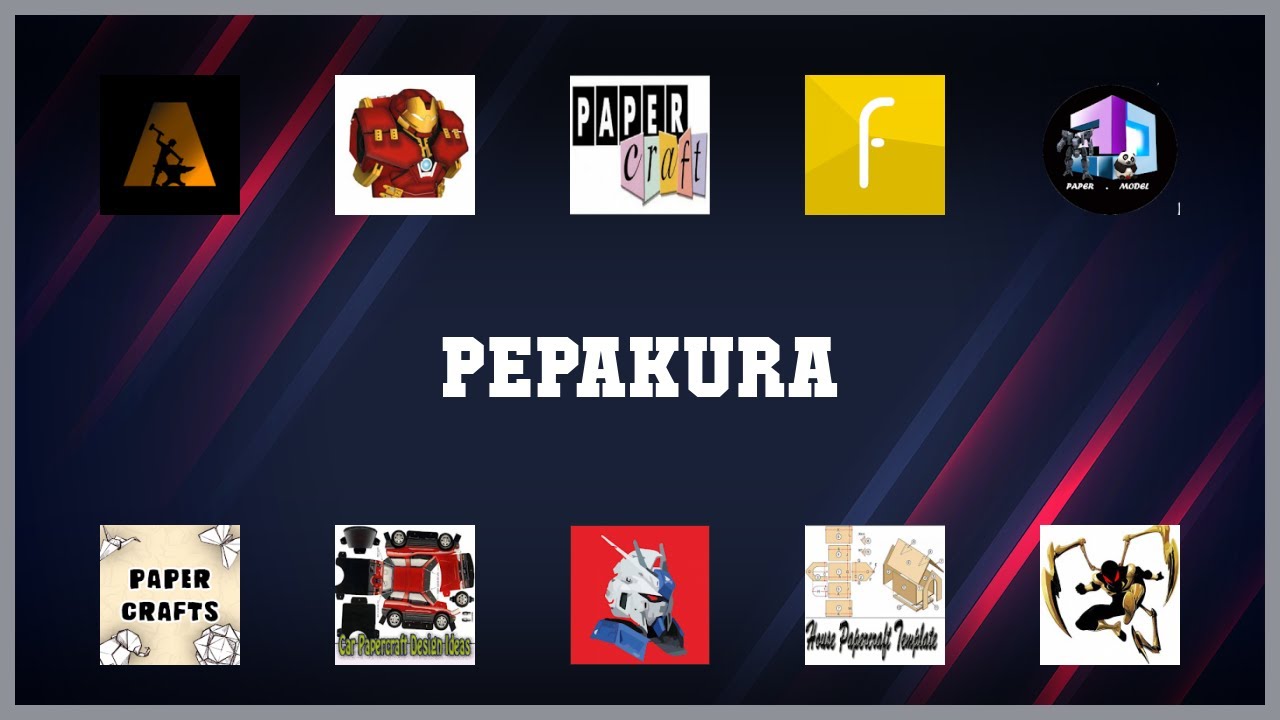 Best 10 Pepakura Android Apps - YouTube