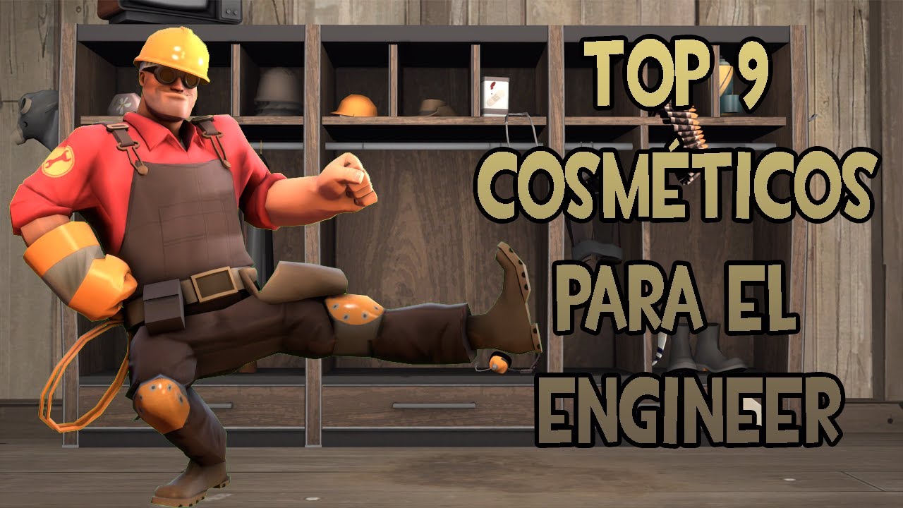 TF2 - Top 9 cosméticos para el Engineer - YouTube