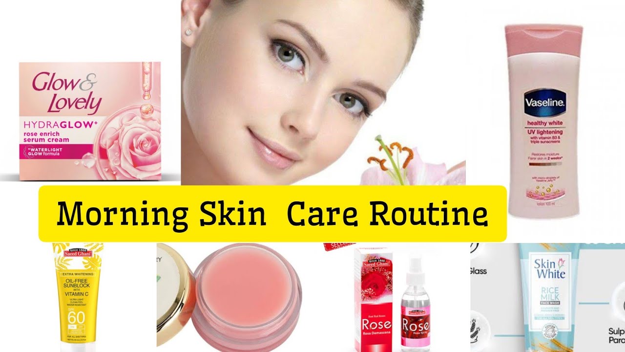 Step by Step Morning Skin Care Rountine🌺|Night Time Skin Care |morning ...