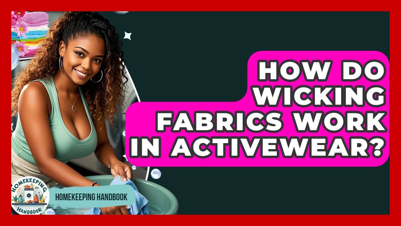How Do Wicking Fabrics Work In Activewear? - Homekeeping Handbook - YouTube